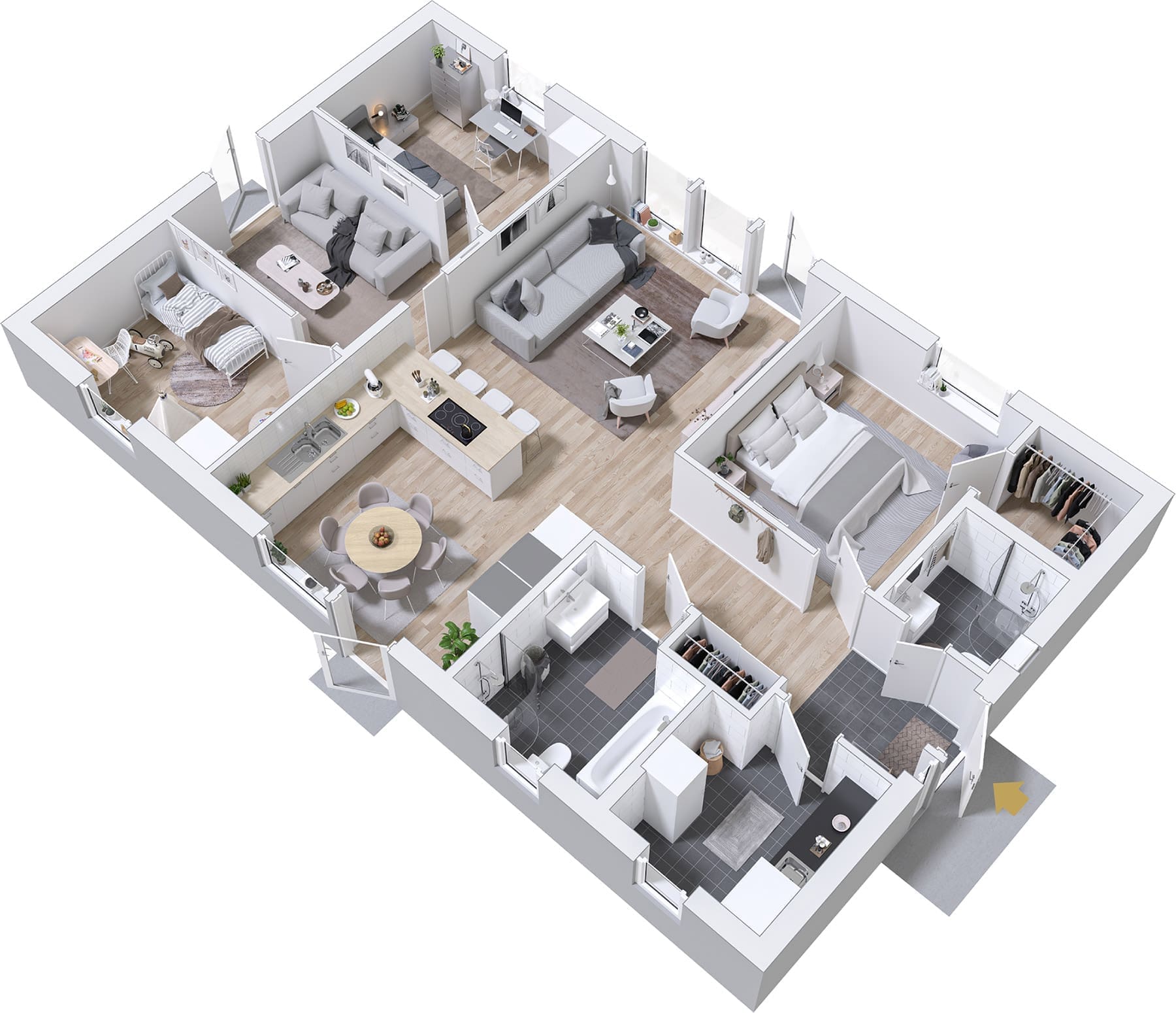 Prio 116 Traditionell - klassisches kleines Einfamilienhaus | Eksjöhus