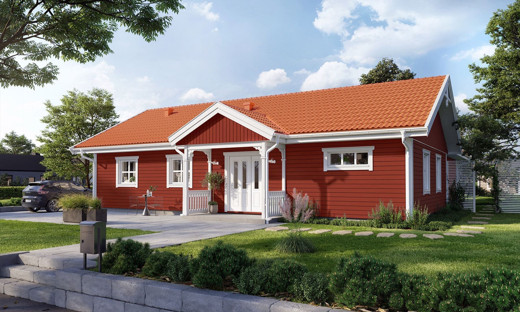 Einfamilienhaus mit Winkeln - Prio 141 Traditionell | Eksjöhus