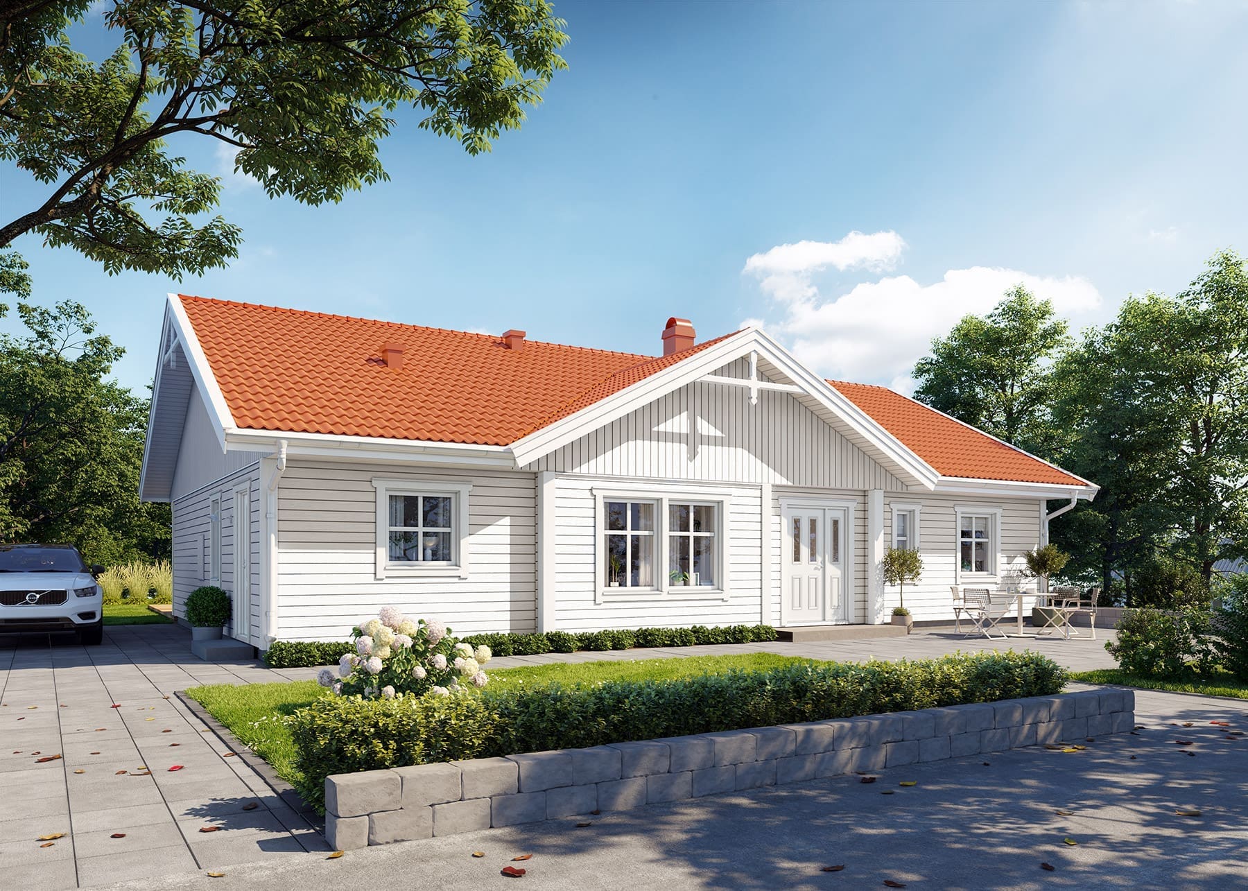 Prio 143 Traditionell: eingeschossiges Haus mit 143 qm | Eksjöhus