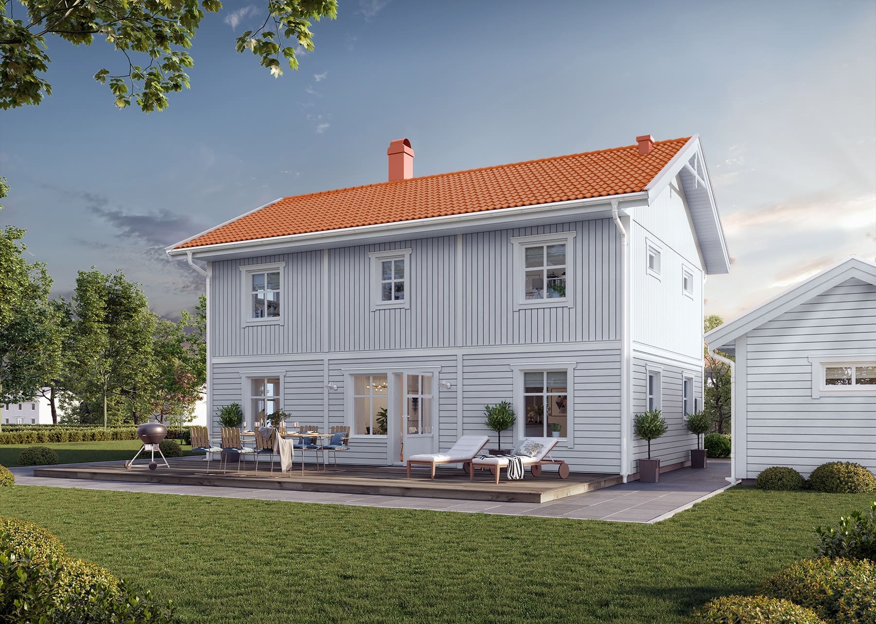 Prio 145 Traditionell - zweigeschossiges Familienhaus | Eksjöhus