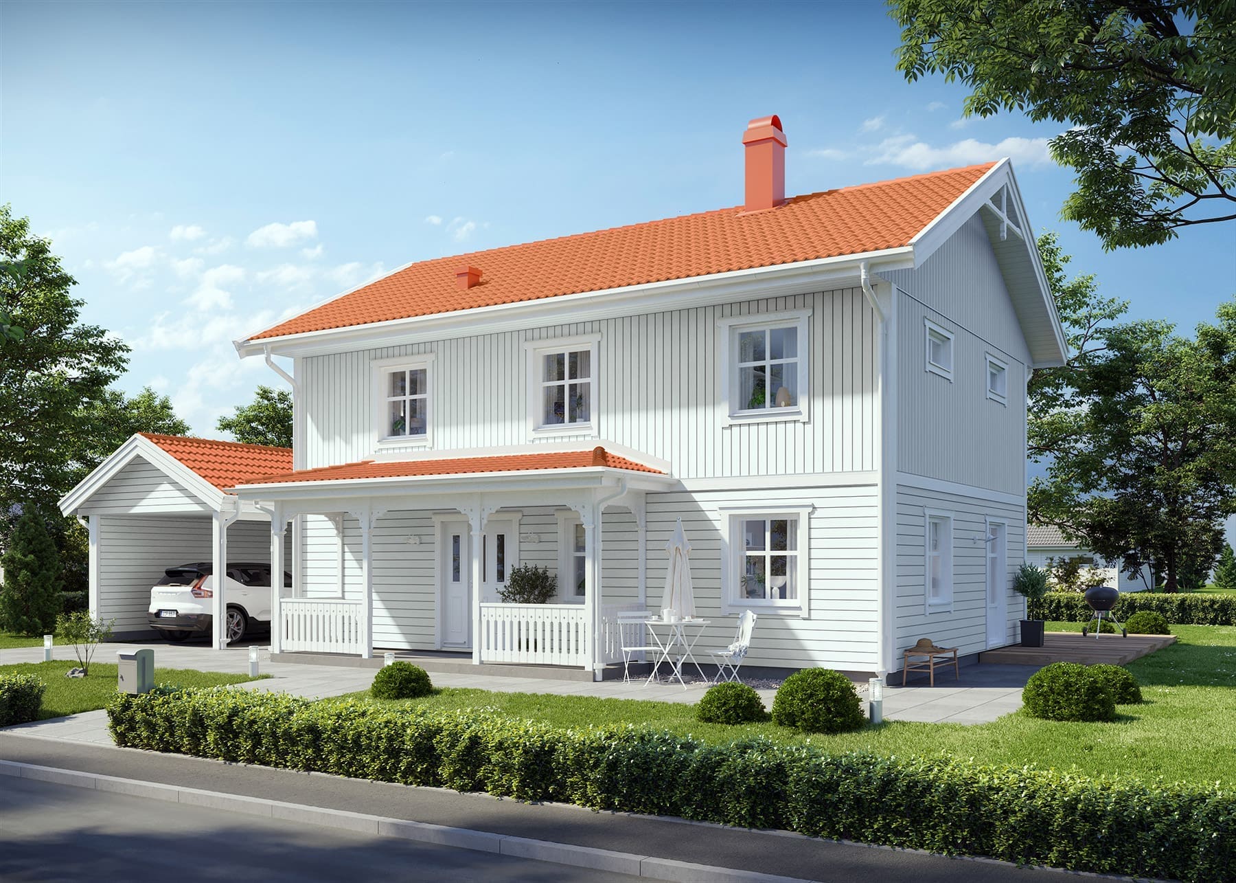 Prio 145 Traditionell - zweigeschossiges Familienhaus | Eksjöhus