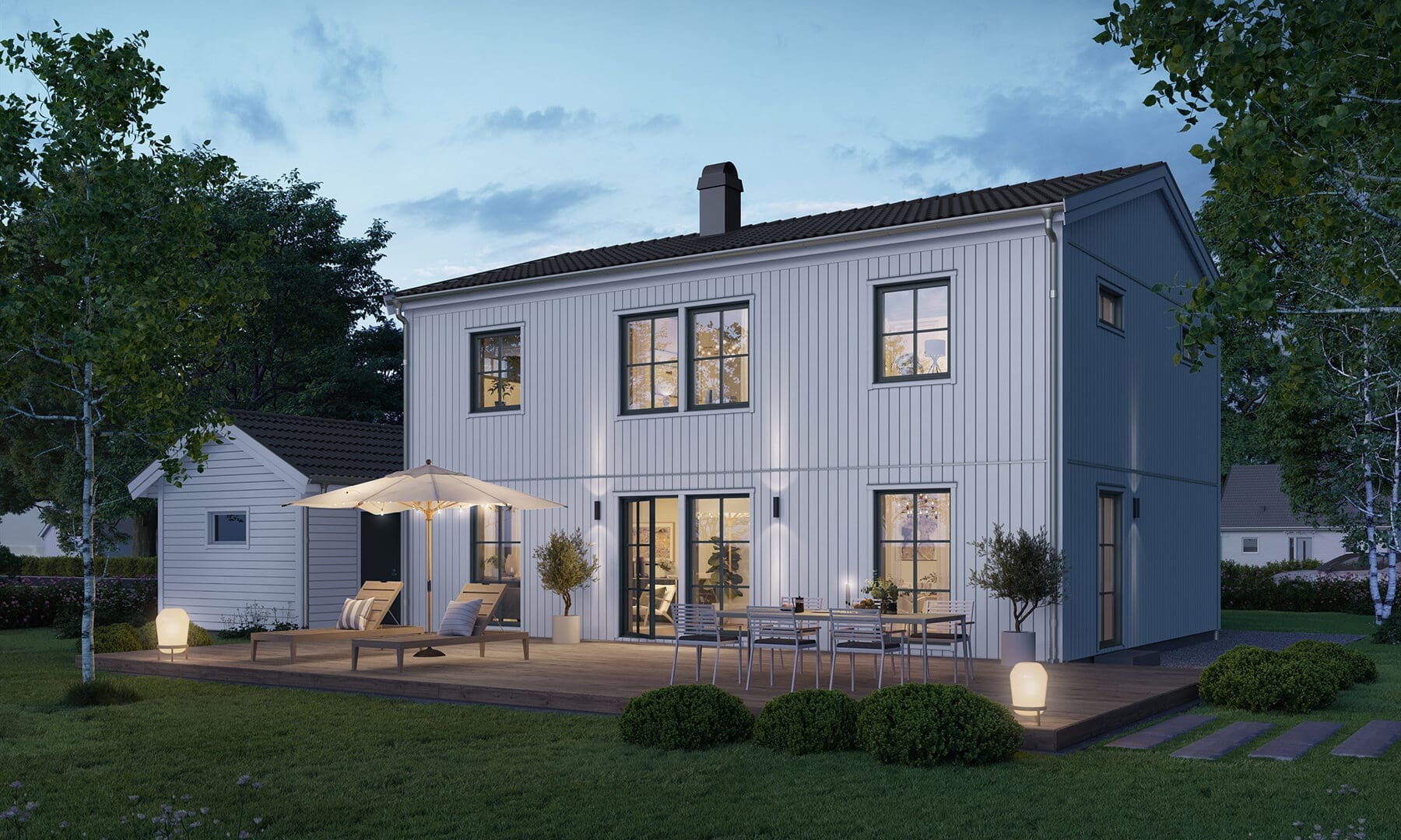 Prio 158 Industriell - Eksjöhus